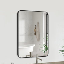 Industrial Style Bathroom Mirror – Rispa